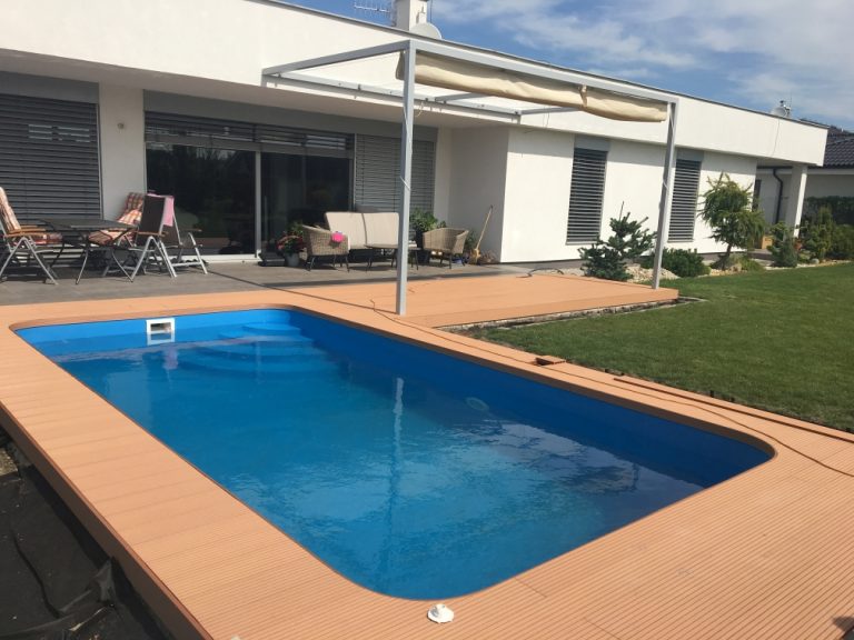 Plastový bazén Classic - moderný a elegatný bazén so zaoblenými rohmi